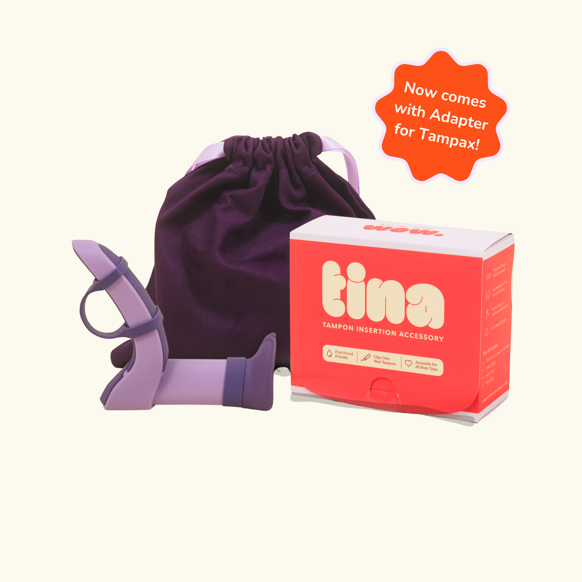 Tina Healthcare | Tampon Insertion Made Easy