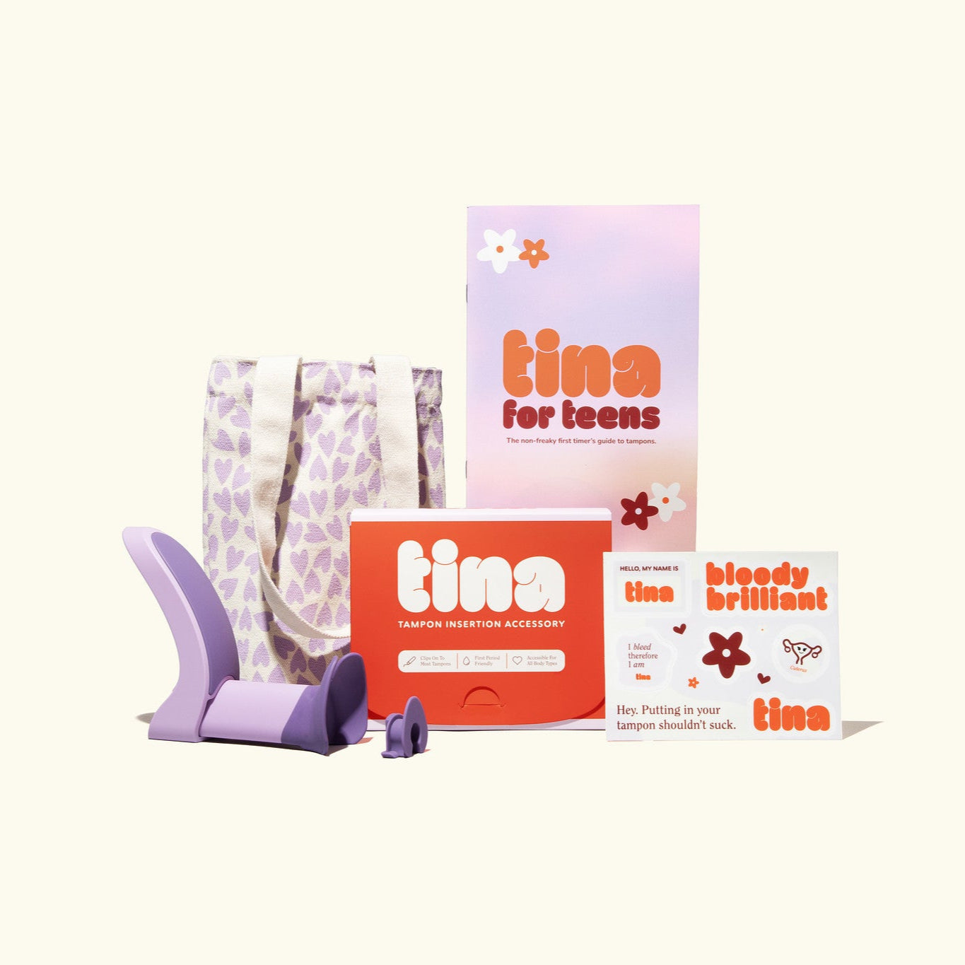 TINA for Teens | Starter Kit for Using Tampons – TINA Healthcare